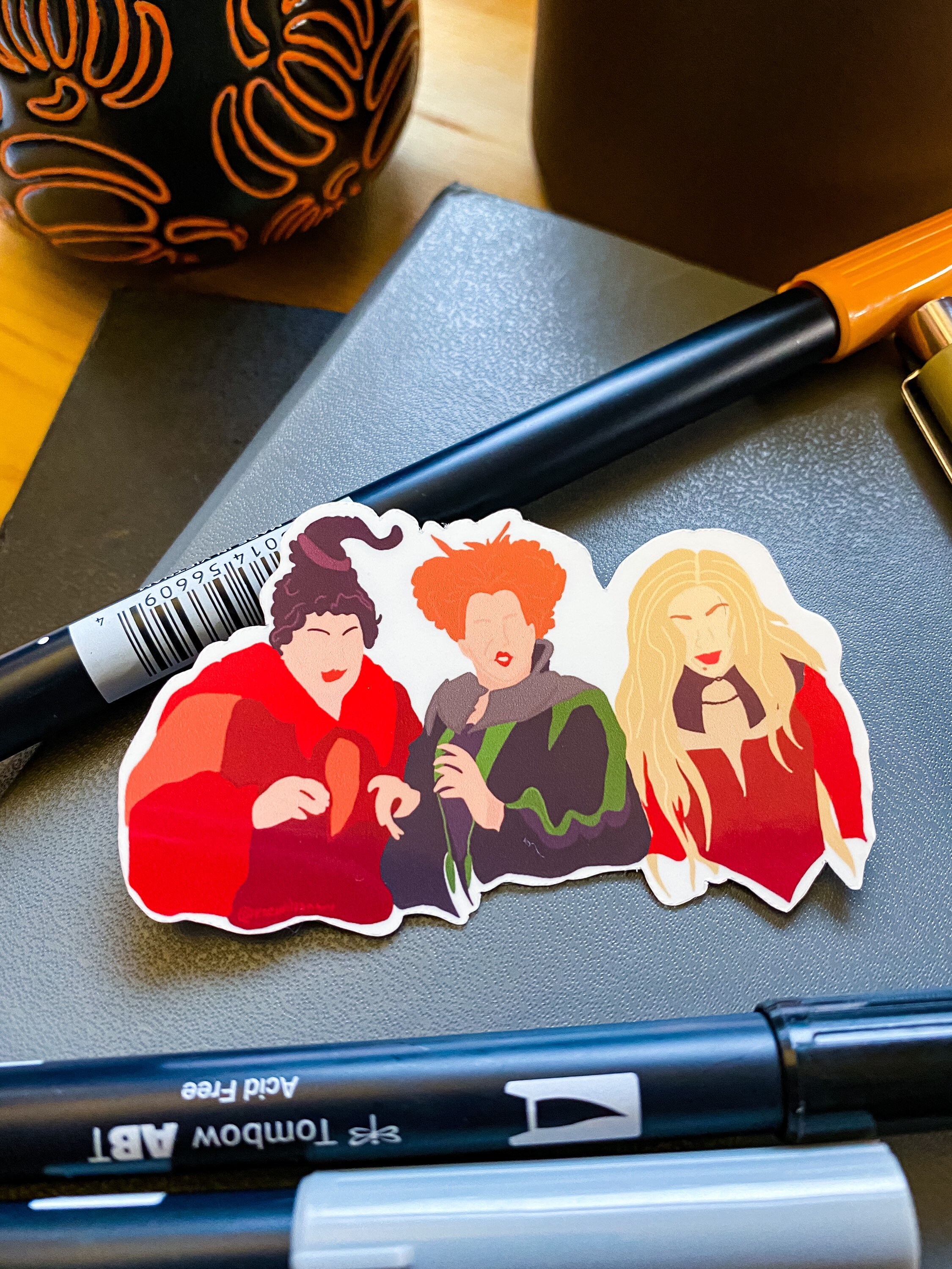 Hocus Pocus Sticker Pack / Halloween Stickers / Waterproof - Etsy