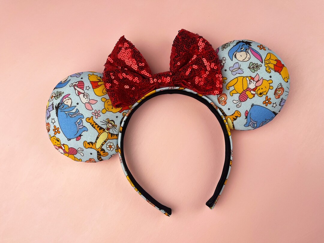 Winnie the Pooh Ears, Eeyore Ears, Piglet Ears, Mickey Ears, Minnie ...