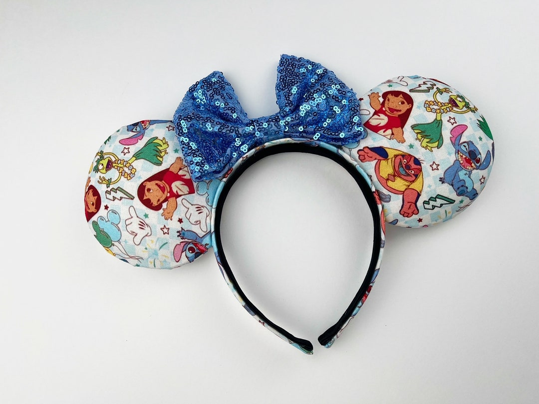 Lilo and Stitch Ears , Stitch Ears, Lilo Ears, Mickey Ears, Minnie Ears, Disney Ears - Etsy