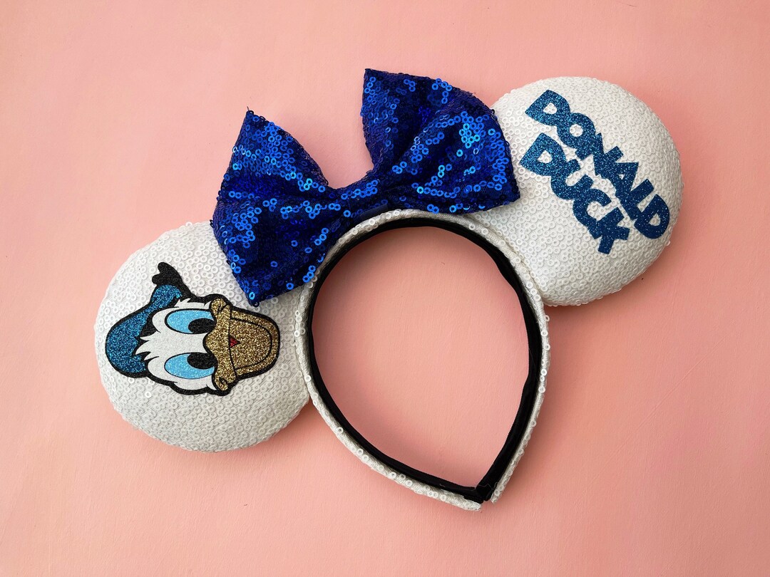 Donald Duck Ears, Disney Mouse Ears - Etsy