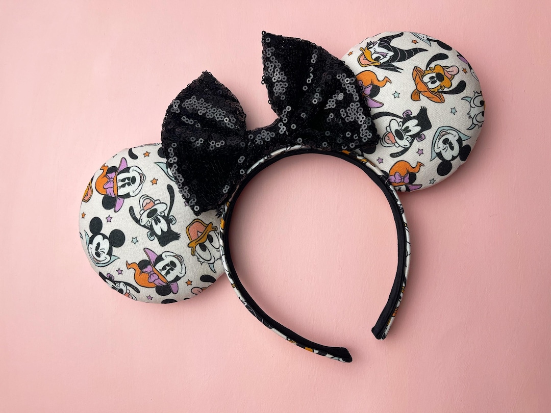 Disney Halloween Ears, Mickey Ears, Minnie Ears, Disney Ears - Etsy