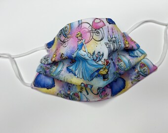 Cinderella Face Mask | Etsy