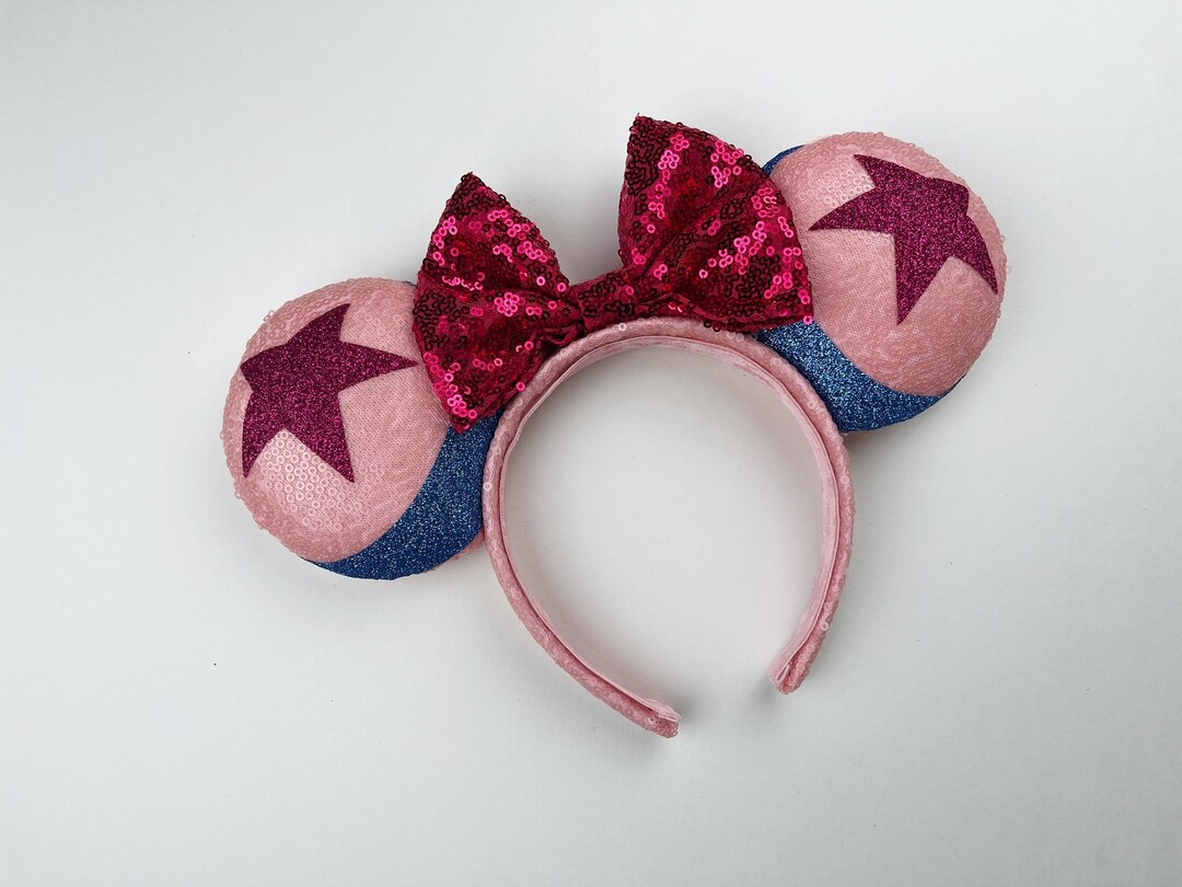 Pixar Ears, Pink Pixar Mouse Ears, Luxo Ball Ears, Disney Mouse Ears - Etsy