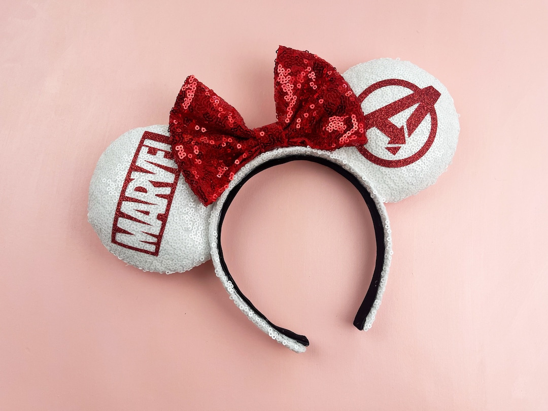 Marvel Ears, Avengers Ears, Disney Ears, Avenger Mouse Ears - Etsy