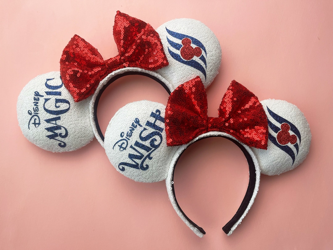 Disney Cruise Ears, Disney Cruise Line Ears, Minnie Ears - Etsy
