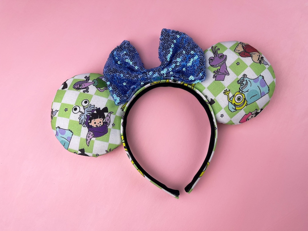 Monsters Inc Ears, Pixar Ears, Sulley Ears, Mike Wazowski Ears, Mickey ...