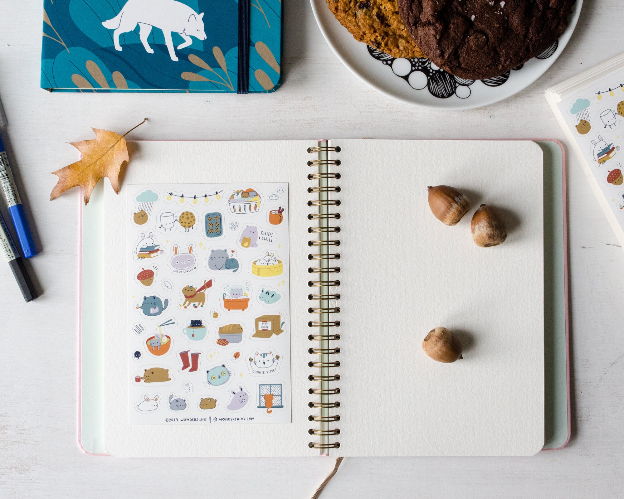 Cozy Comforts Planner Sticker Sheet Over 35 Matte Vinyl - Etsy