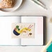 Kawaii Ramen Postcard Cute 4x6 Ramen Postcard and Mini Print for Noodle ...