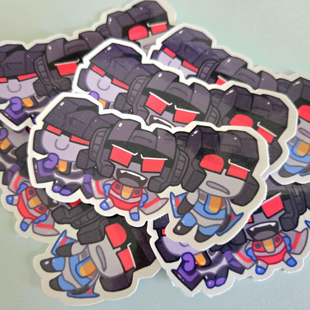 Transformers Seeker Sticker - Etsy