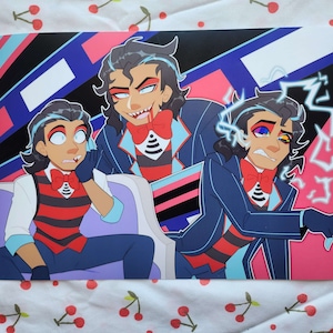 Hazbin Hotel Human Vox Prints - Etsy UK