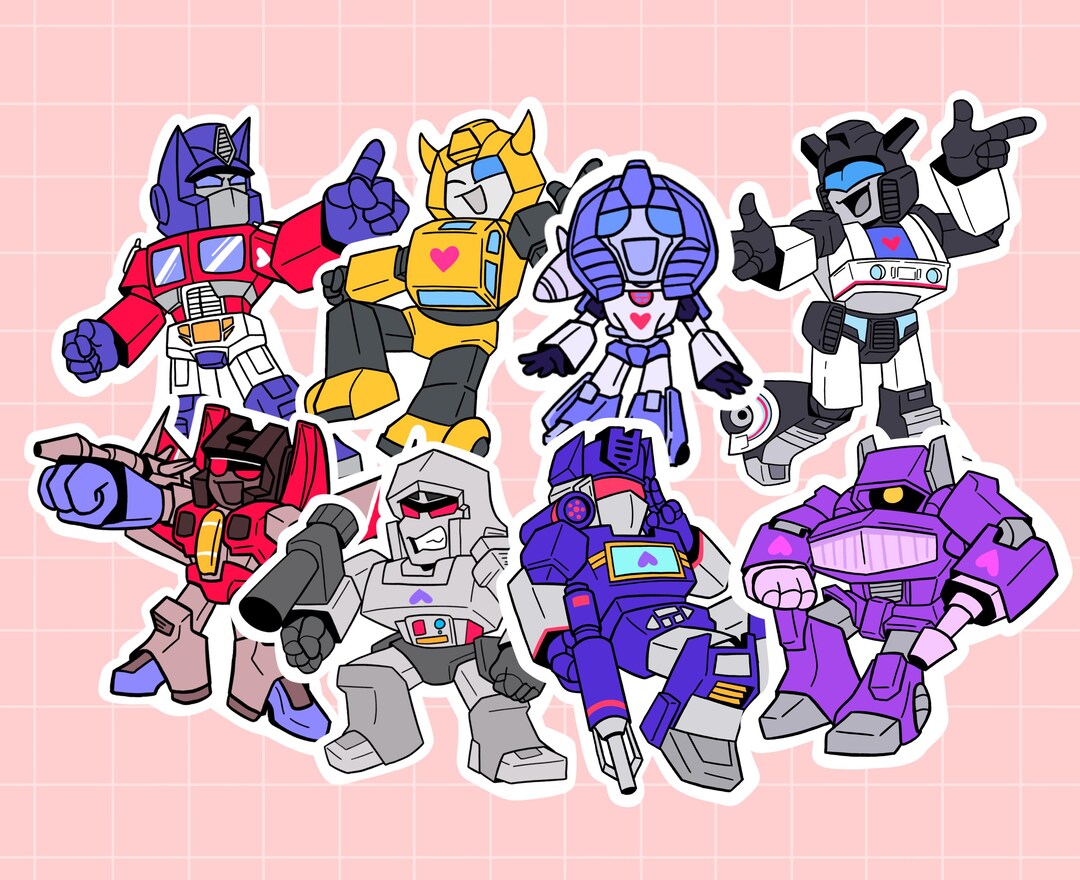 Transformers G1 Stickers - Etsy