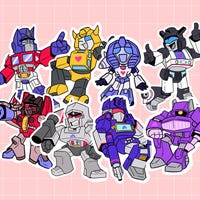 Transformers Sticker - Etsy