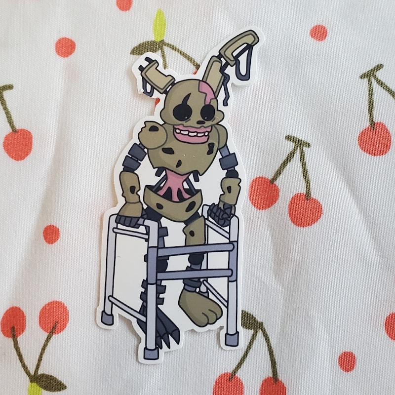 Springtrap Paper Craft - Etsy