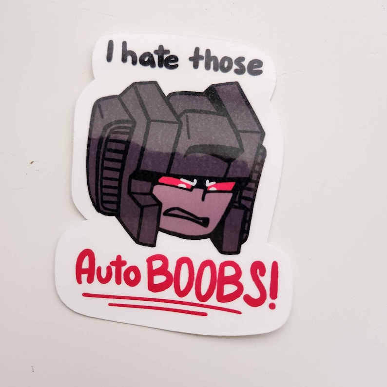 Transformers Silly Stickers - Etsy
