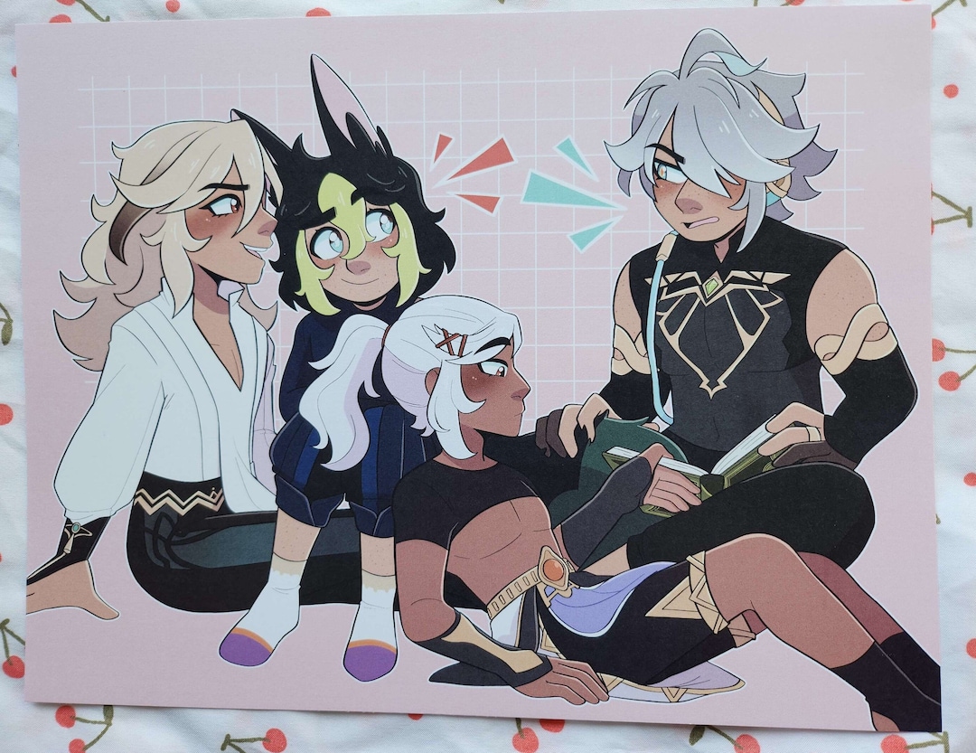 Genshin Impact Sumeru Men Print - Etsy