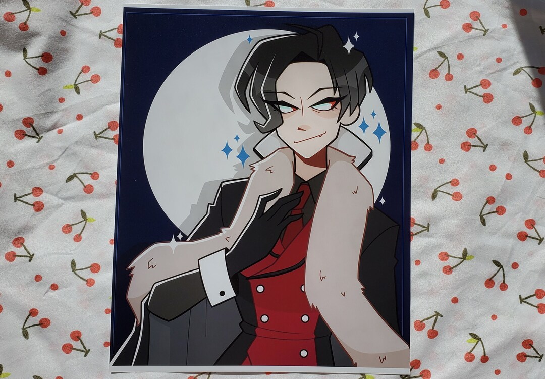 Lucifer Obey Me Print - Etsy