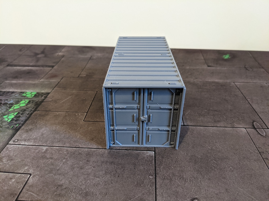 Warhammer 40k Terrain Scenery Shipping Cargo Container Sci Fi - Etsy