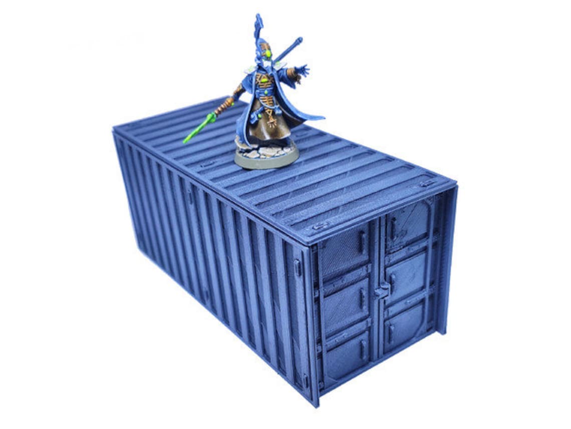 Warhammer 40k Terrain Scenery Shipping Cargo Container Sci Fi - Etsy