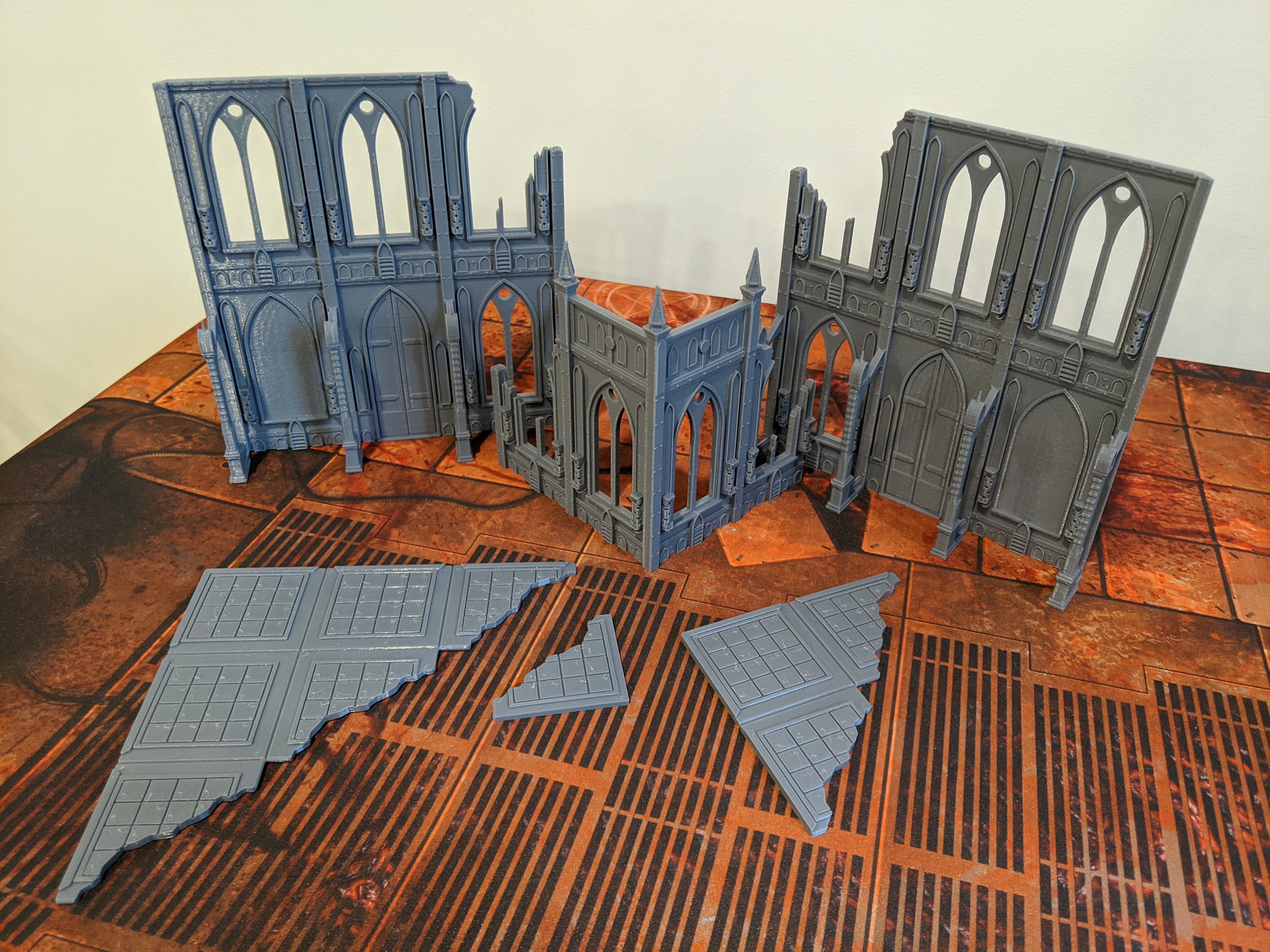Warhammer 40k Terrain Ruins Basilica Administratum Replica - Etsy UK