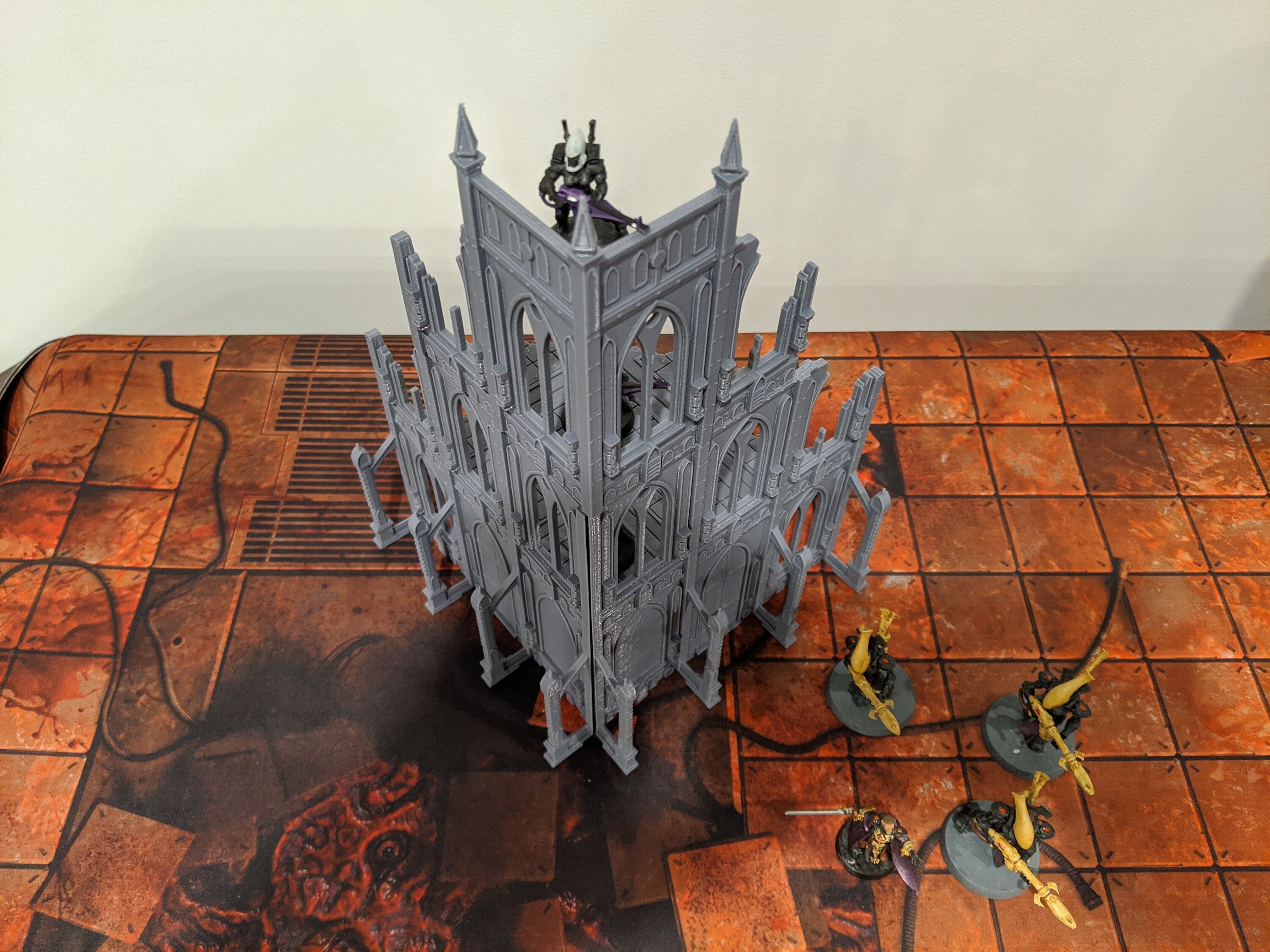 Warhammer 40k Terrain Ruins Basilica Administratum Replica | Etsy