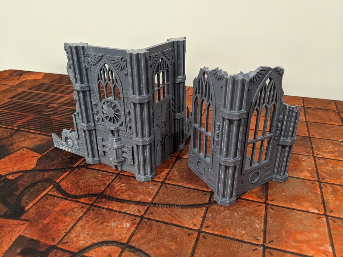 Warhammer 40k Terrain ruines Smaller Basilica Administratum - Etsy Canada