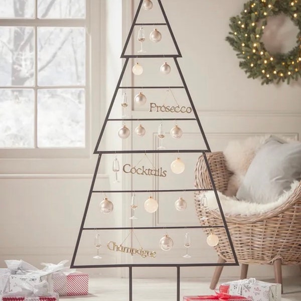 Metal Ornament Display Tree - Etsy