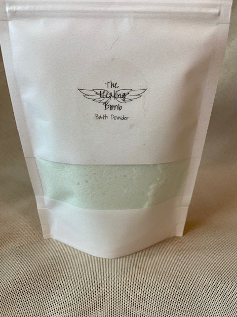 Organic Bath Powder Bath Bomb Powder Fairy Dust Bath Soak Relaxation ...