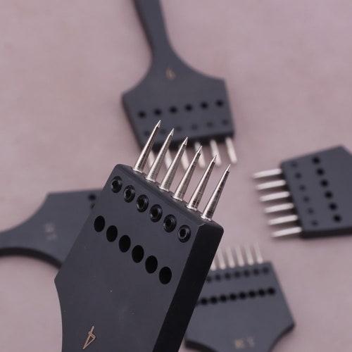 Baver Leather Craft Round Hole Pricking Iron Chisel Head - Etsy