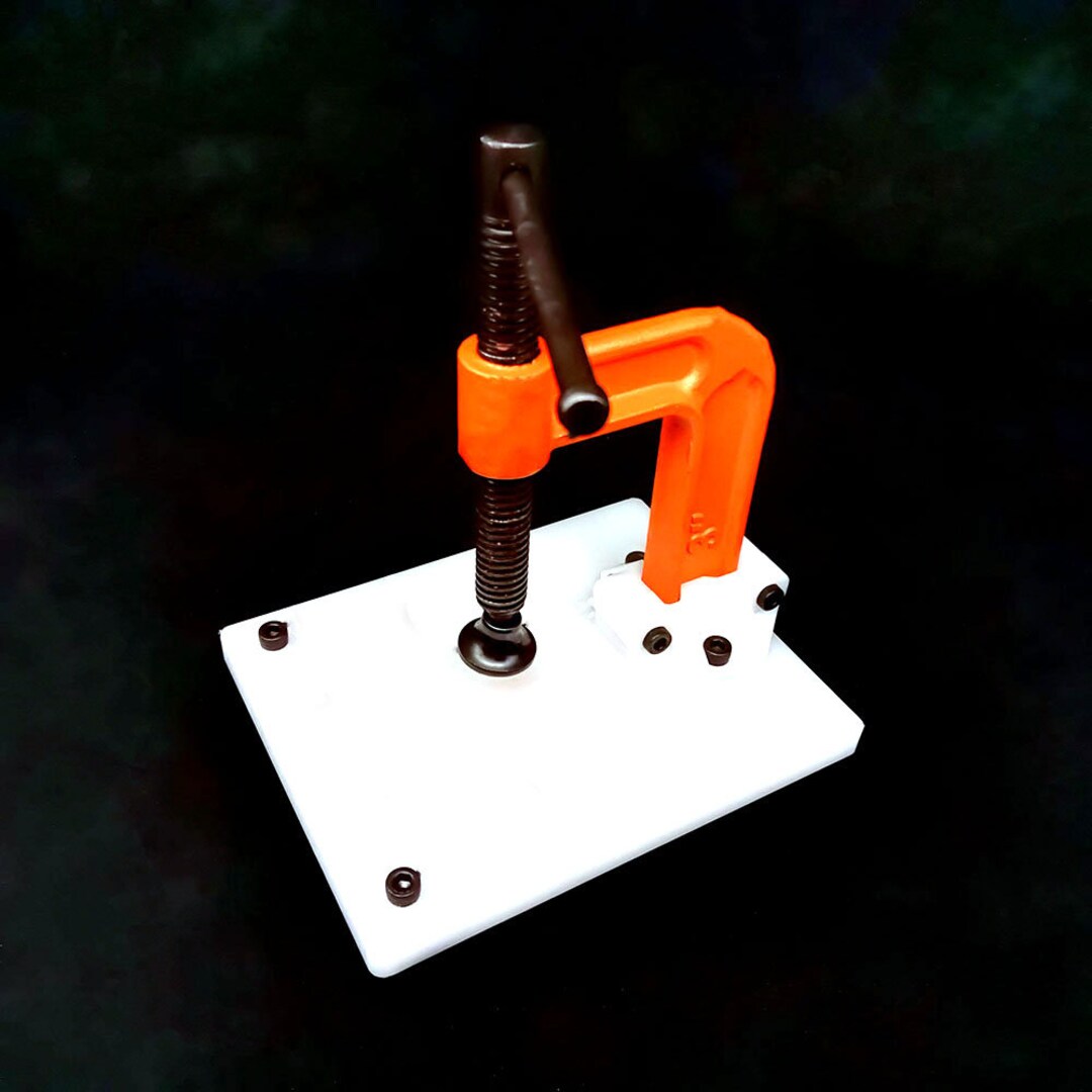 Baver Orange Color Portable Destok Leather Craft Cold Press Embossing ...