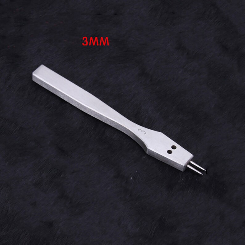 Baver Leather Craft Round Hole Pricking Iron Chisel Head - Etsy