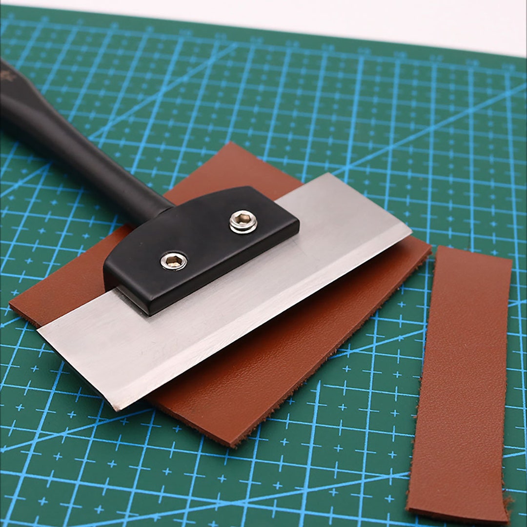 Leather Craft Wallet Card Holder Stripe Hand Punch Bag Photo Straight ...