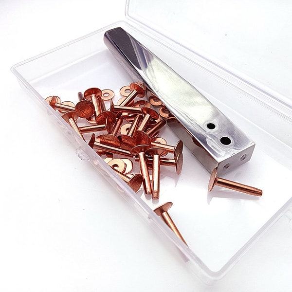 Copper Rivets - Etsy
