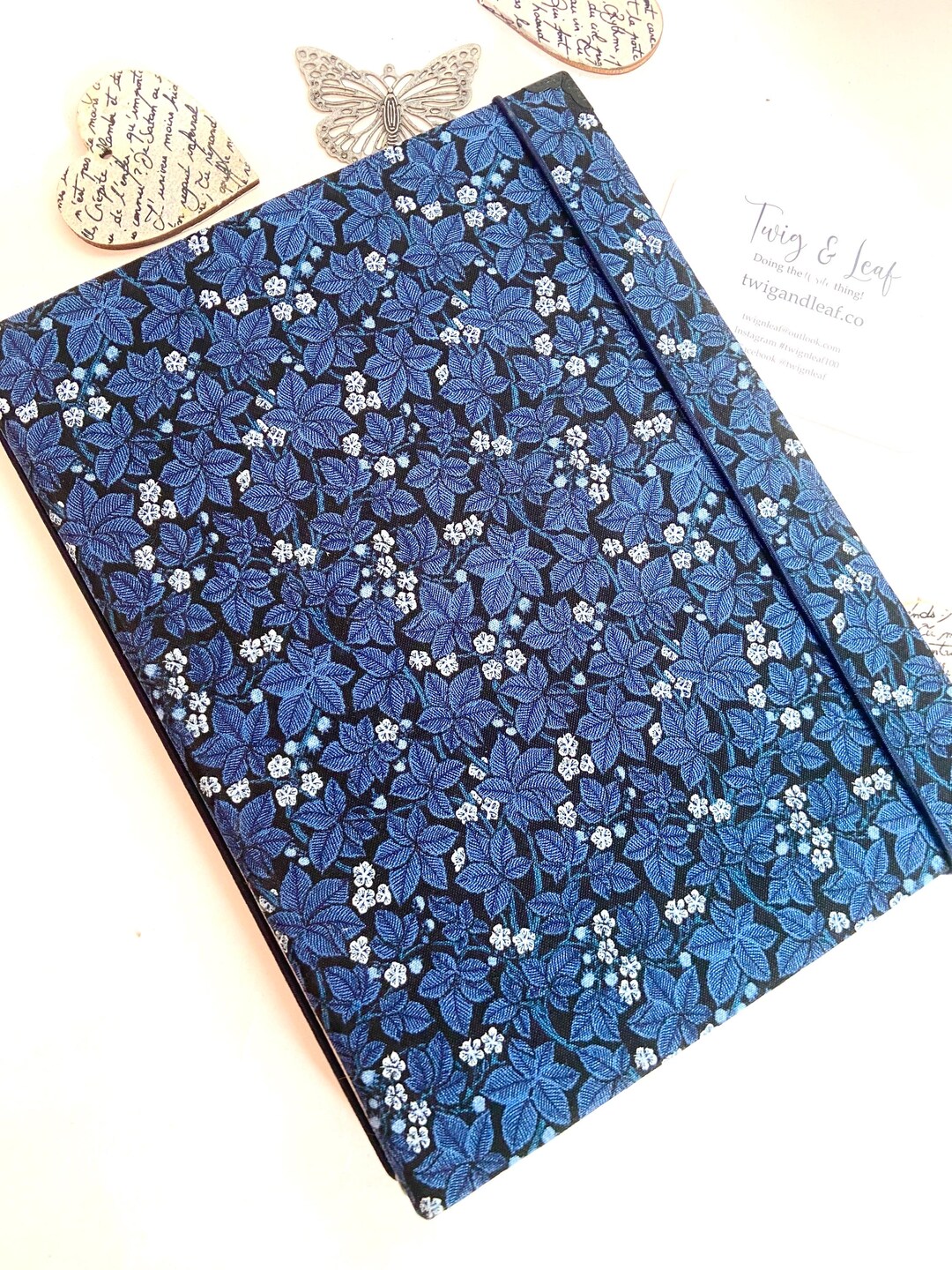 A5 William Morris Bramble Reusable Cover With A5 Notebook or 2025 Diary ...