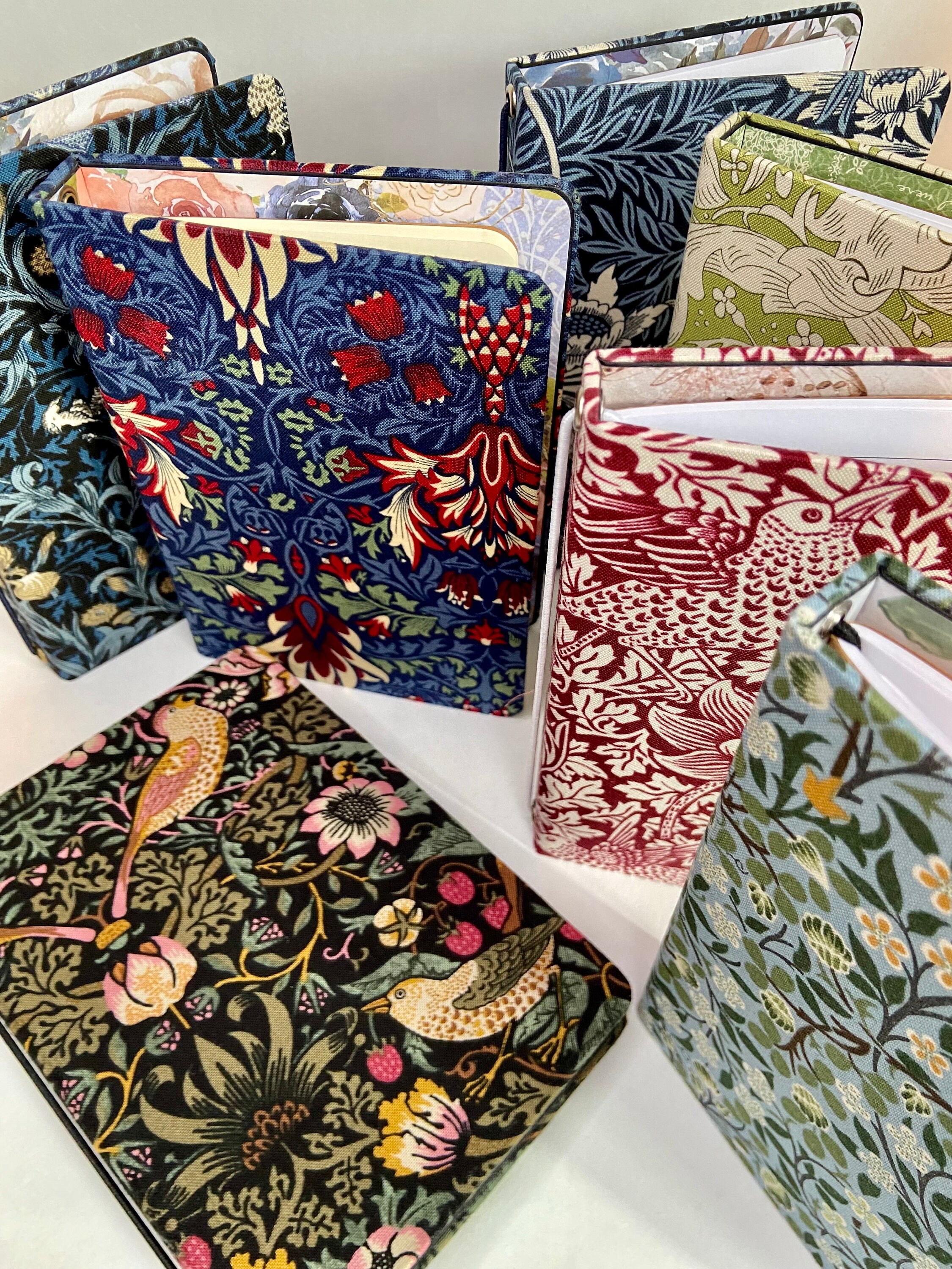 William Morris A6 Notebook Cover With Eco Lined Notebook. Refillable ...