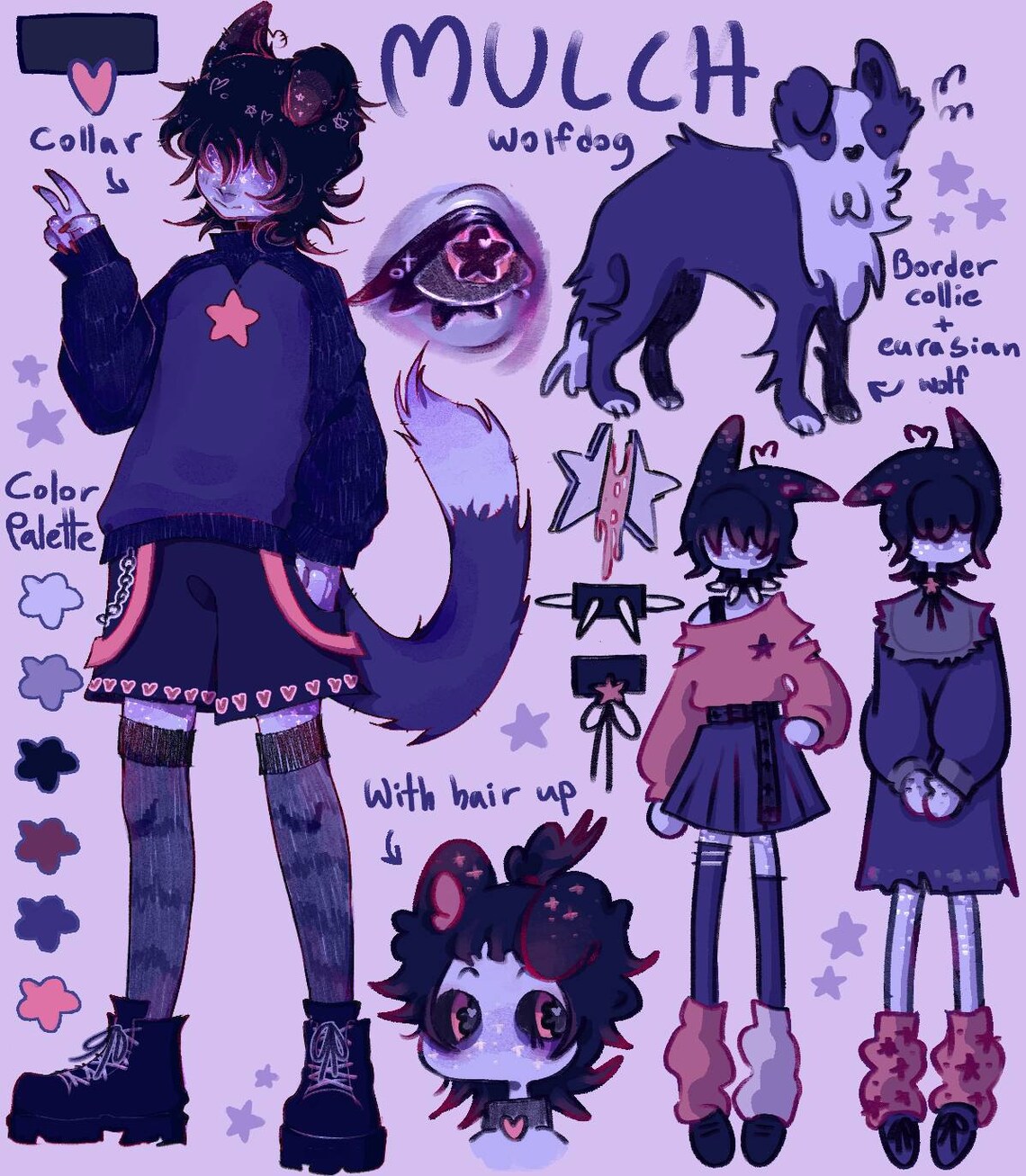 Custom Character Design Reference Sheet Commission closed - Etsy