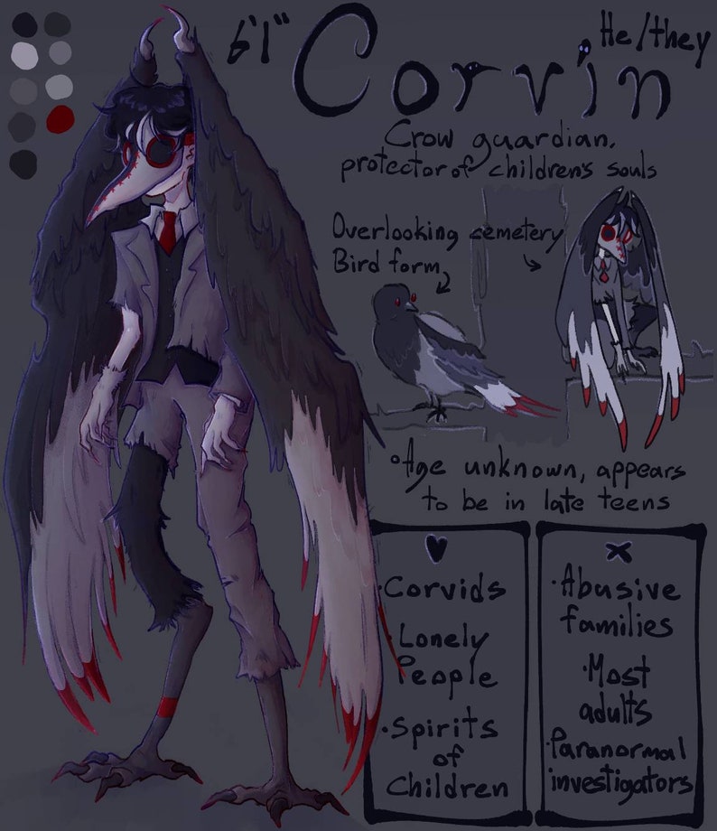 Custom Character Design Reference Sheet Commission OPEN - Etsy