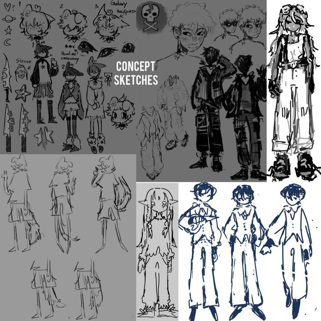 Custom Character Design Reference Sheet Commission closed - Etsy Australia