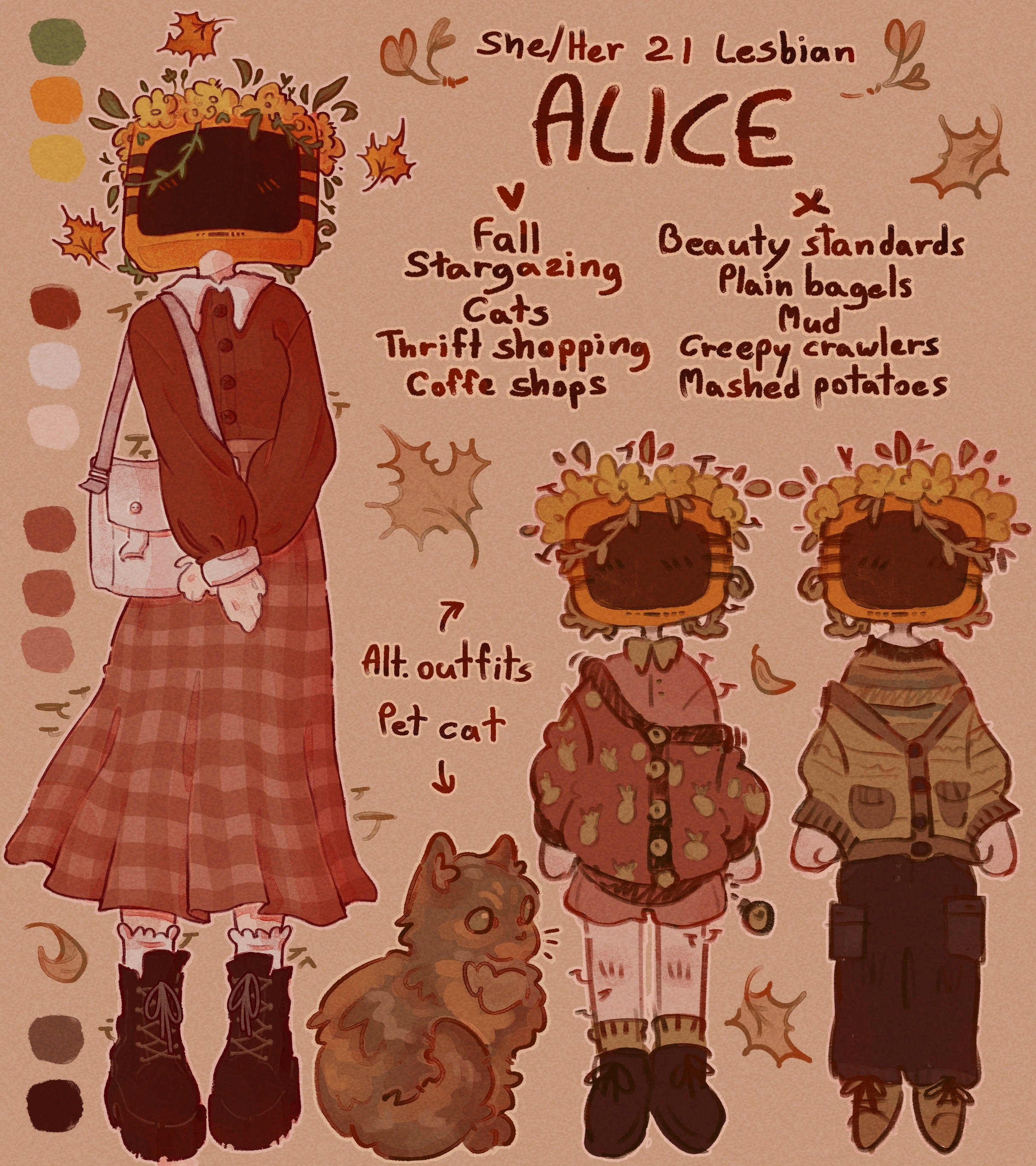 Custom Character Design Reference Sheet Commission closed - Etsy Canada