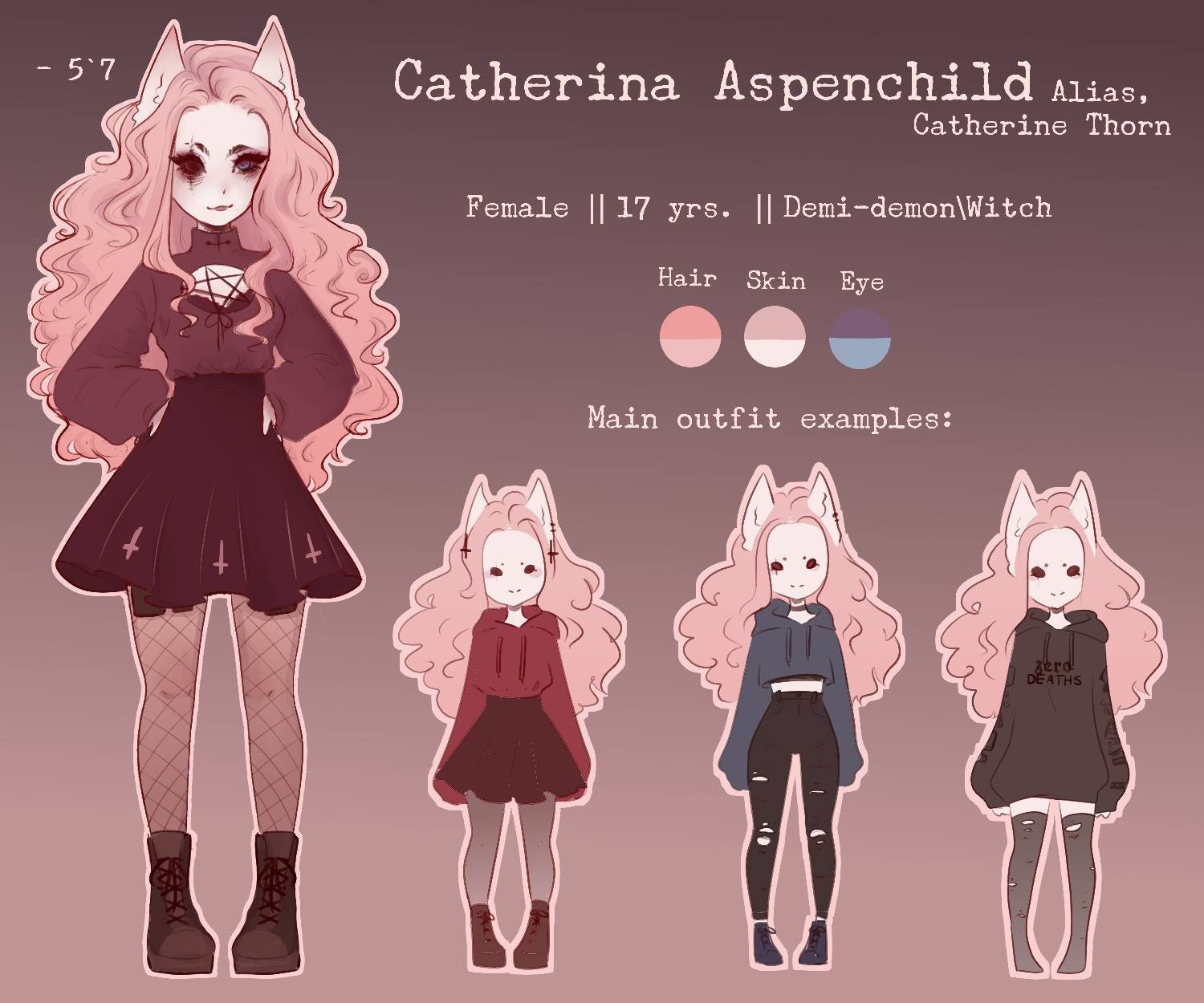 Custom Character Design Reference Sheet Commission | Etsy