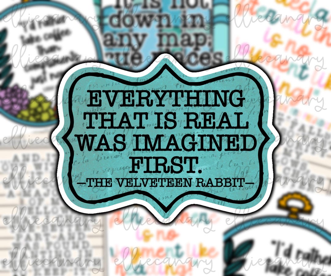 Book Quote Vinyl Sticker, Bookworm Decal, Book Lover Laptop Sticker ...