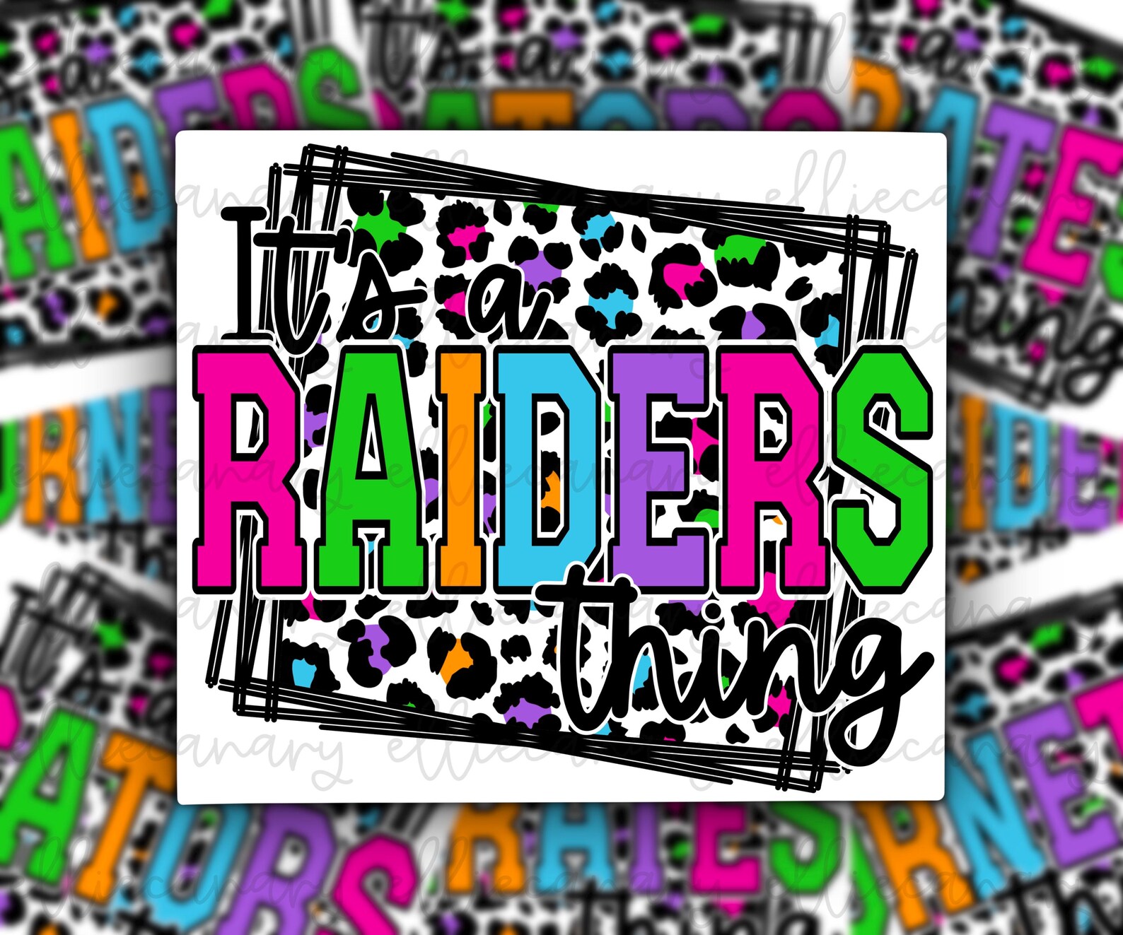 Raiders Mascot Sticker, Weatherproof Water Resistant Vinyl Glossy ...