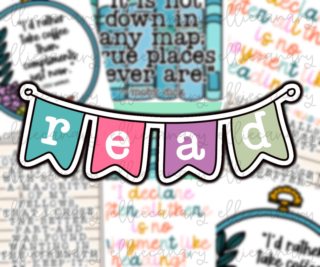 Book Quote Vinyl Sticker, Bookworm Decal, Book Lover, Laptop Tablet ...