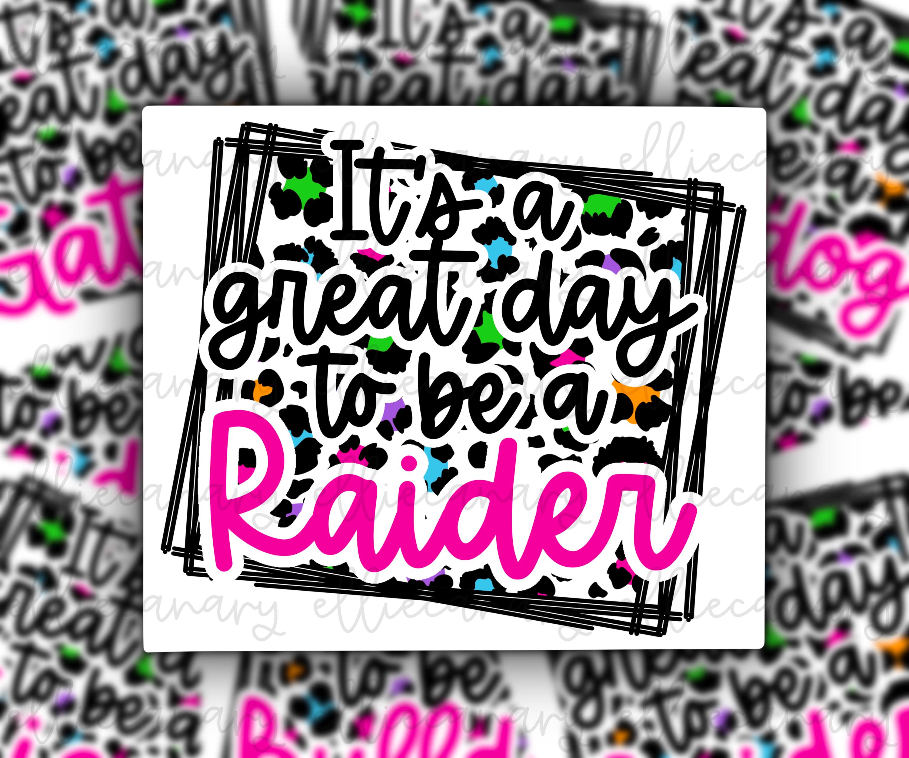 Raiders Mascot Sticker: Weatherproof Vinyl Laptop Decal - Etsy
