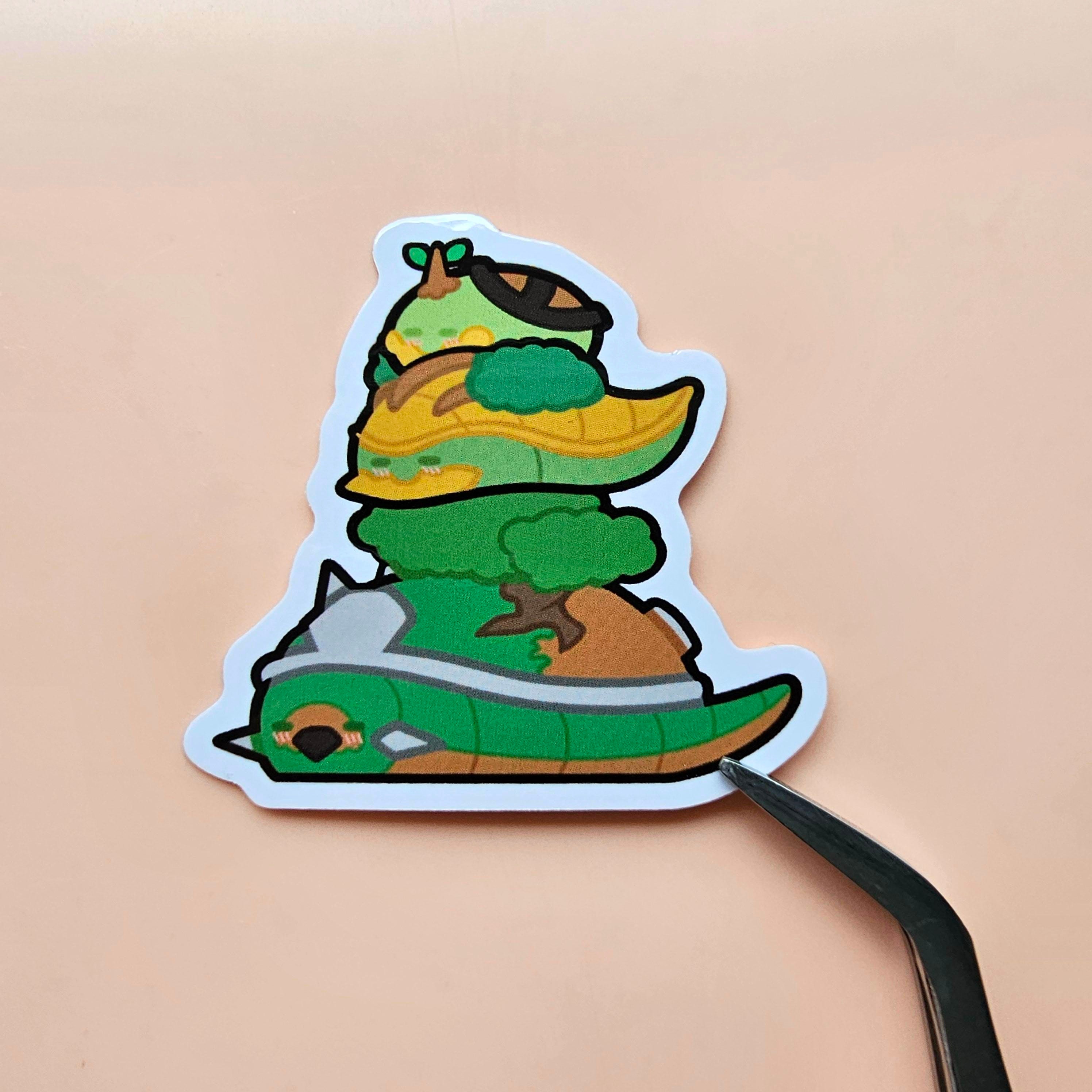 Cute 2inch Gen 4 Mochi Pokemon Die Cut Stickers Chimchar/piplup/turtwig ...