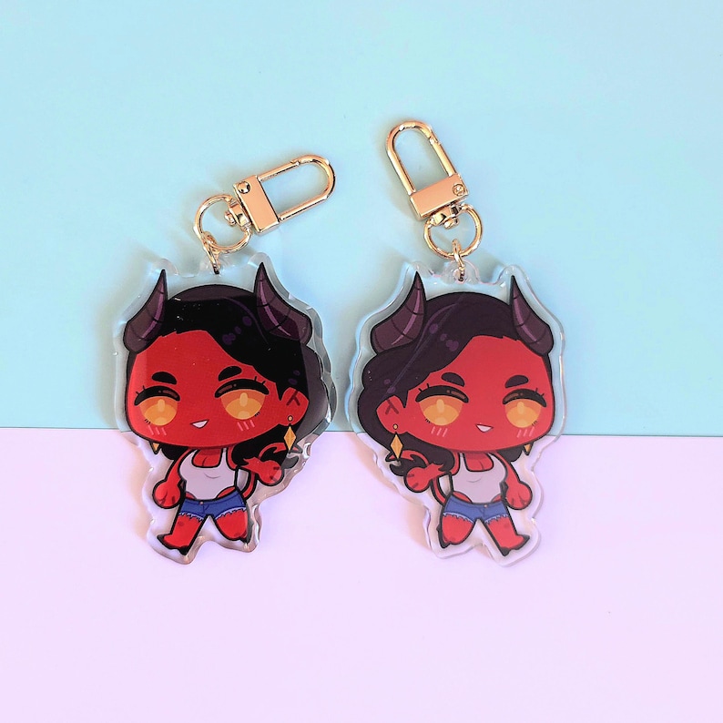 2.5 Inch Double Sided Dispatch Epoxy Keychains - Etsy