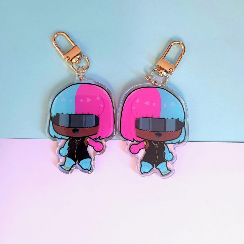 2.5 Inch Double Sided Dispatch Epoxy Keychains - Etsy