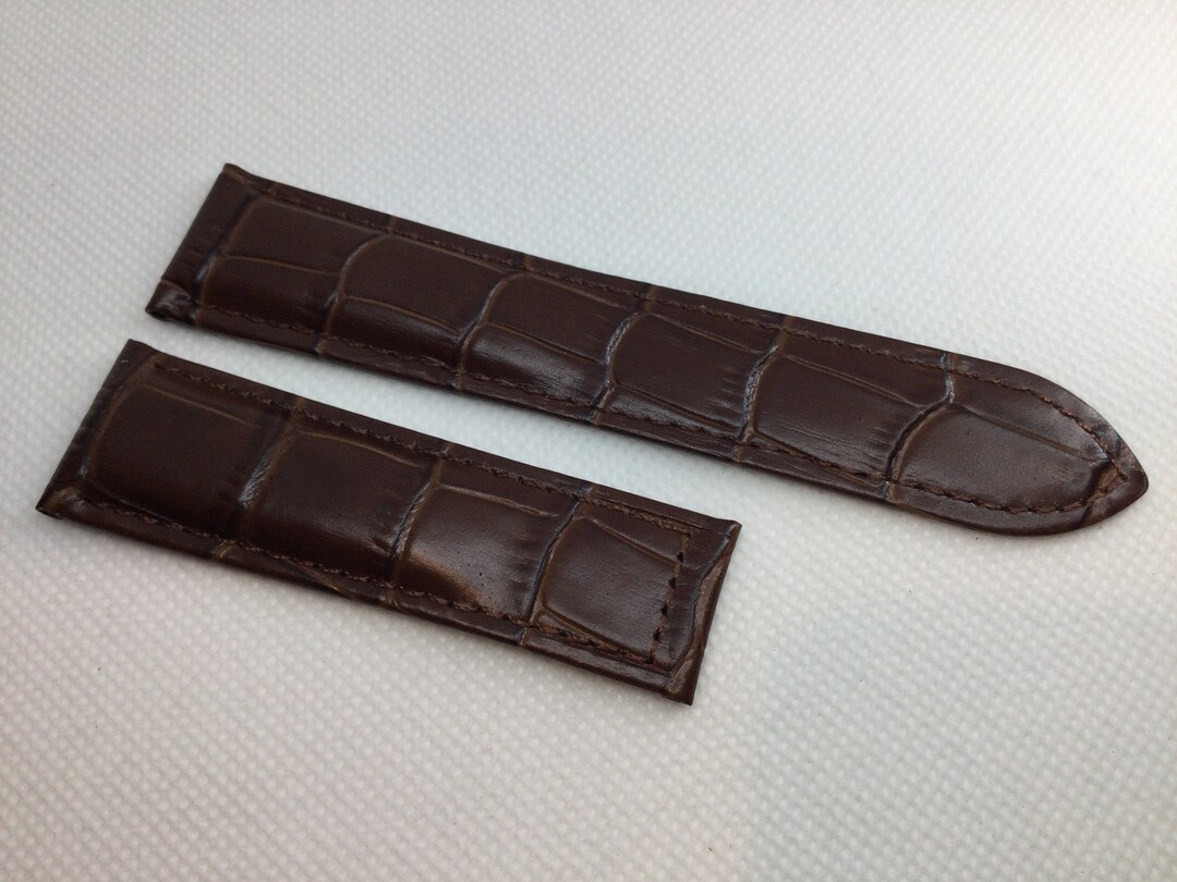 New 22MM Brown Soft Padded Strap Band Bracelet Strap for Cartier London ...