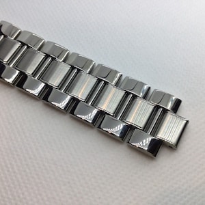 20mm Bracelet for Cartier Must-21 Chronoscaph 2424 W10125U2 Chronograph ...