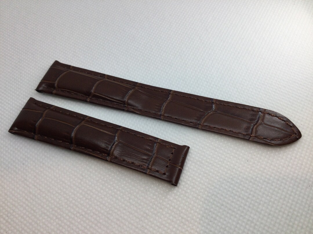 New 18MM Brown Soft Padded Strap Band Bracelet Strap for Omega Speed ...