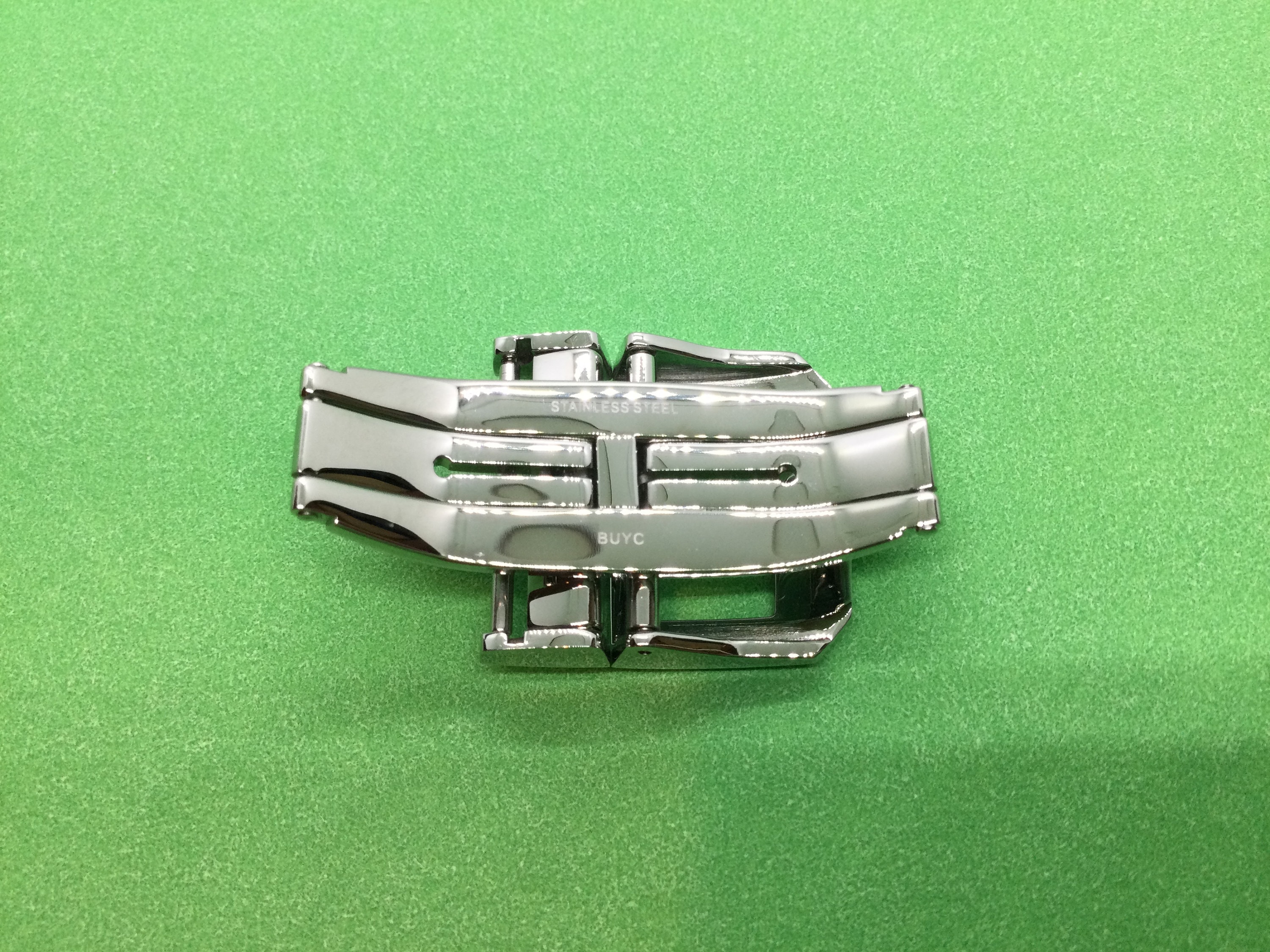 Authentic Jaeger Lecoultre 20mm Deployment Buckle for Leather Straps ...